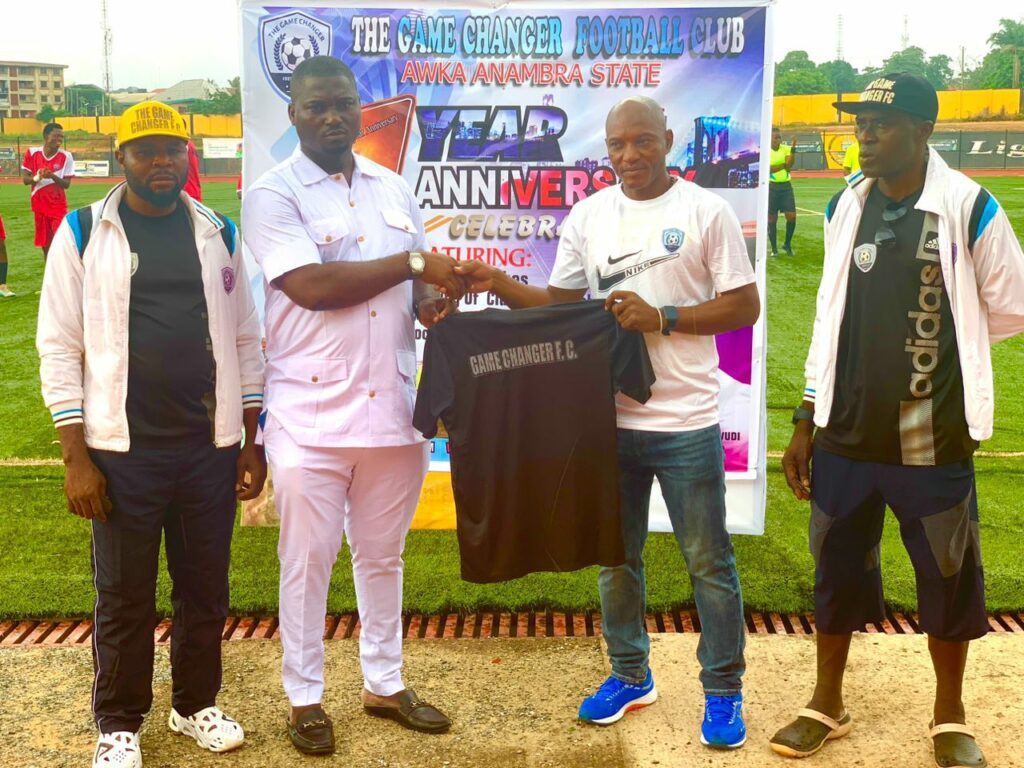 Anambra Based Football Club 'Gamechangers FC' Unveils New Coach - Angel ...